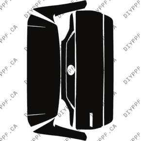 Liftgate, Full 2021-2024 Toyota RAV4 Prime SE/XSE 24-21 4D SUV PPF ...