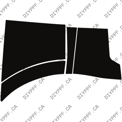 Wheel, Front Splash Left 2025-2025 Genesis GV80 Coupe 25-25 4D SUV PPF — DIY Paint Protection Film