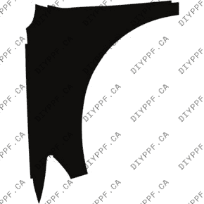 Fender, Left Full 2025-2025 Ford Explorer Active 25-25 4D SUV PPF — DIY ...