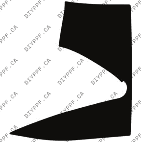 Fender, Right 2025-2025 Ford Explorer ST-Line 25-25 4D SUV PPF – DIY PPF