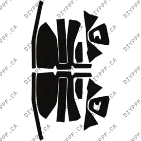 Mirrors 2024-2025 GMC Hummer EV 25-24 4D SUV PPF — DIY PPF