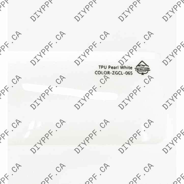 Pearl White Color PPF Film — DIY PPF