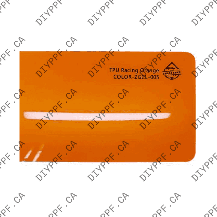 Racing Orange Colored PPF Roll – DIY PPF
