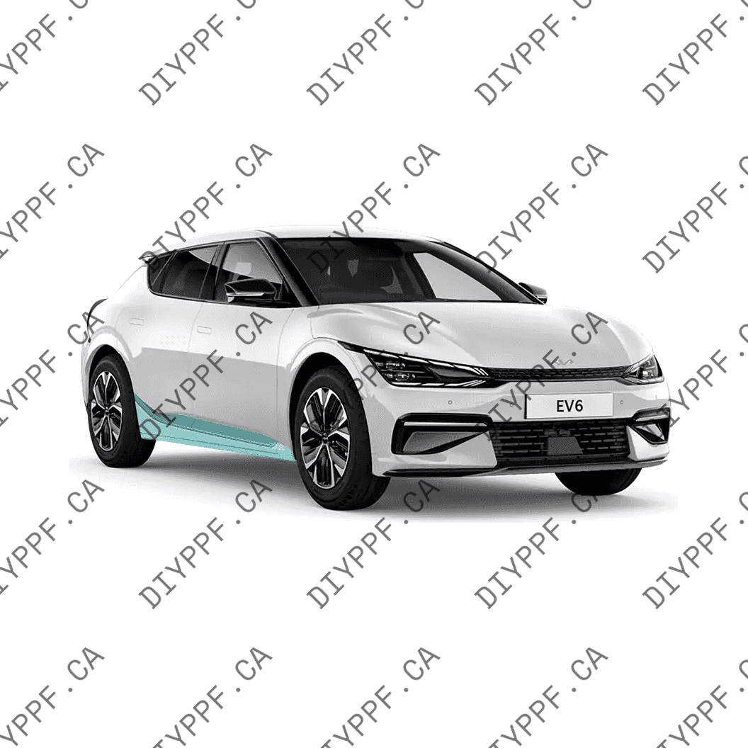 Kia EV6 GT-Line - Rocker panel PPF kit – DIY PPF