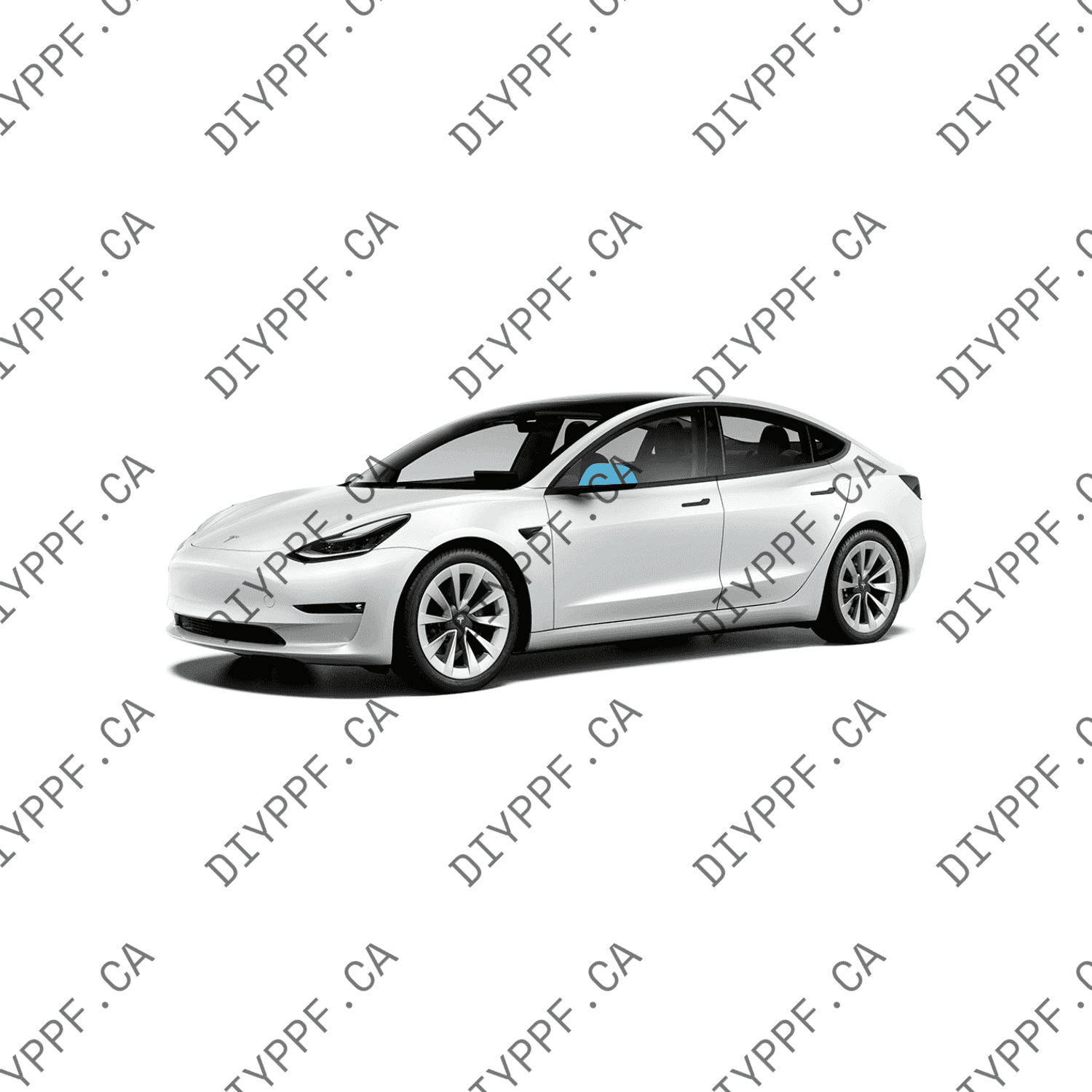 Tesla Model 3 - Mirror Cap PPF Kit – DIY PPF