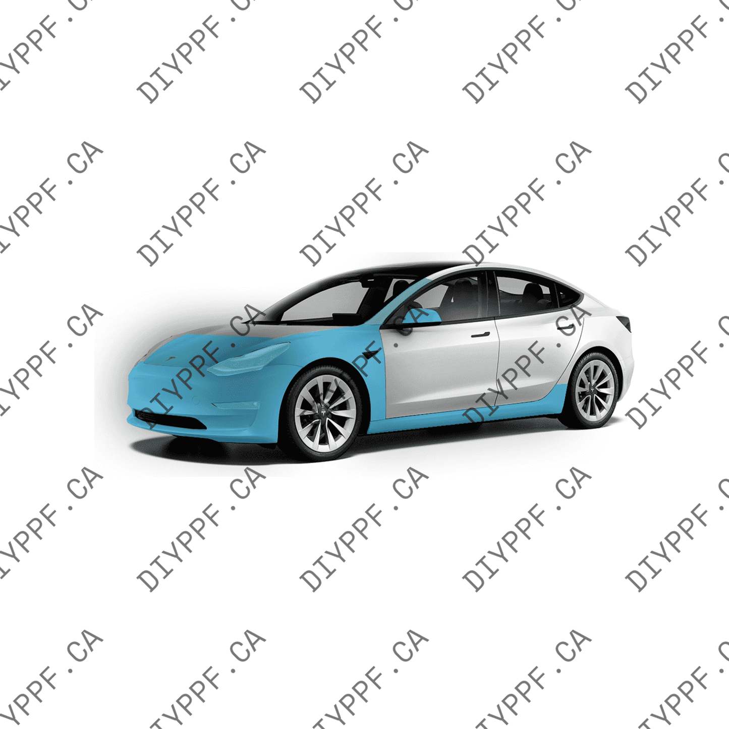 Tesla Model 3 - Front end PPF Kit – DIY PPF